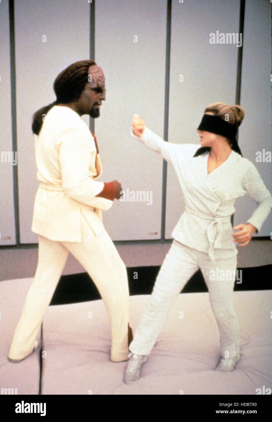 STAR TREK: THE NEXT GENERATION, 1987-94, Michael Dorn, Shannon Fill, in ...