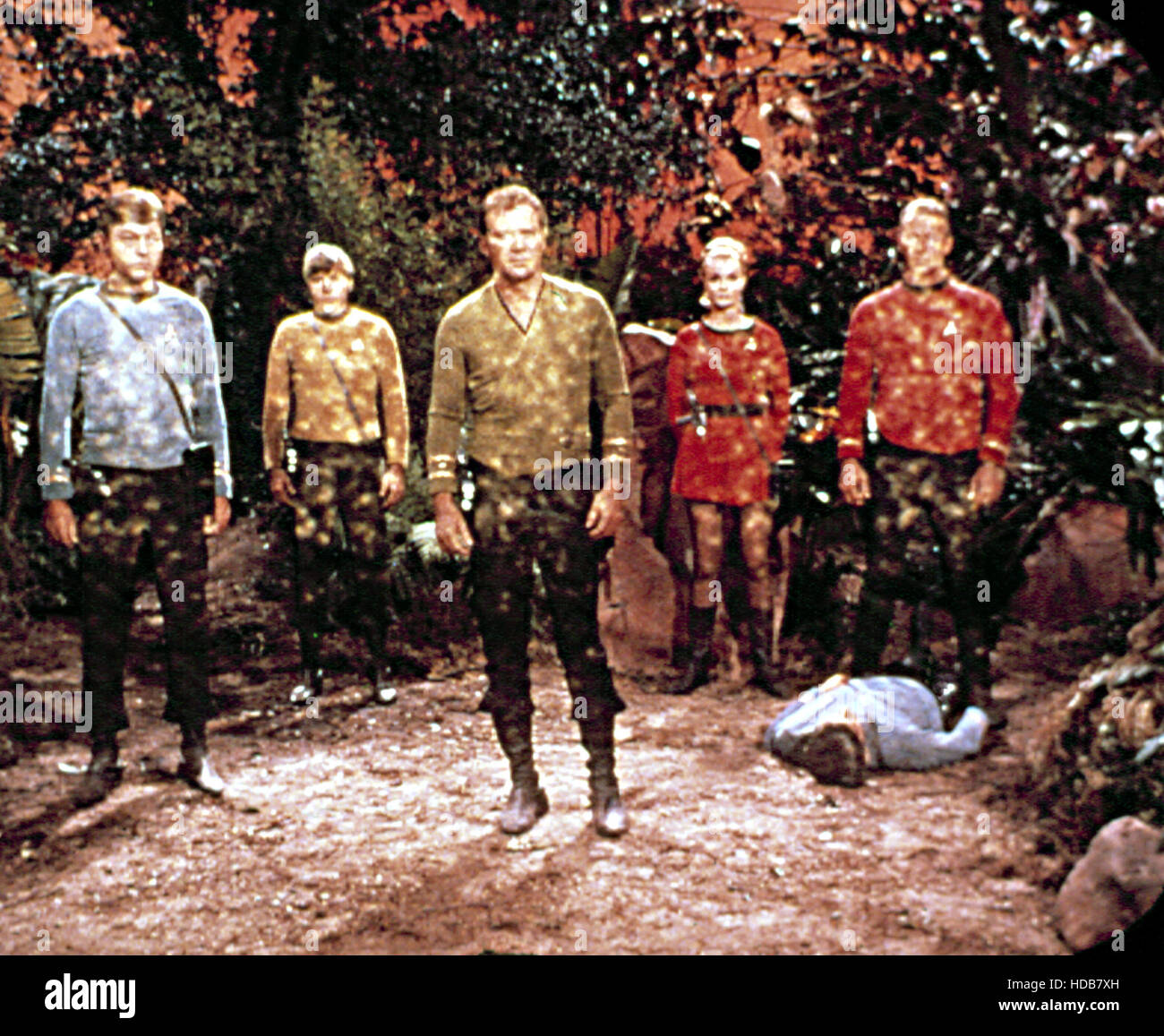 STAR TREK, 1966-69, DeForest Kelley, Walter Koenig, Wiliam Shatner ...
