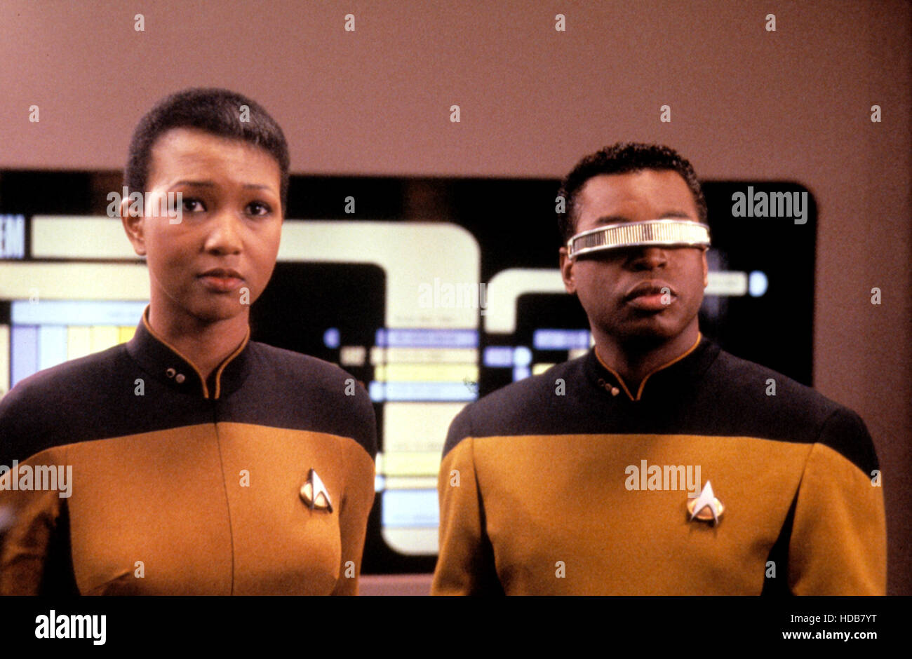 STAR TREK: THE NEXT GENERATION, Mae Jemison, LeVar Burton, 1987-94 ...