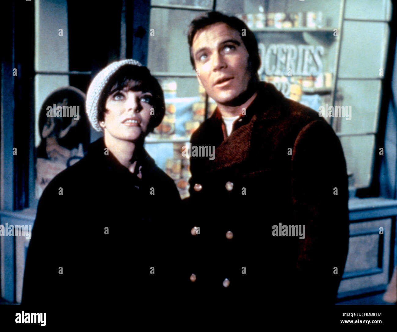 STAR TREK, William Shatner, Joan Collins, in Episode #28, 'City On the ...