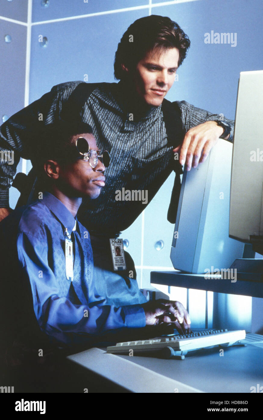 SUPER FORCE, Larry B. Scott (seated), Ken Olandt, 1990-1992, © Viacom ...