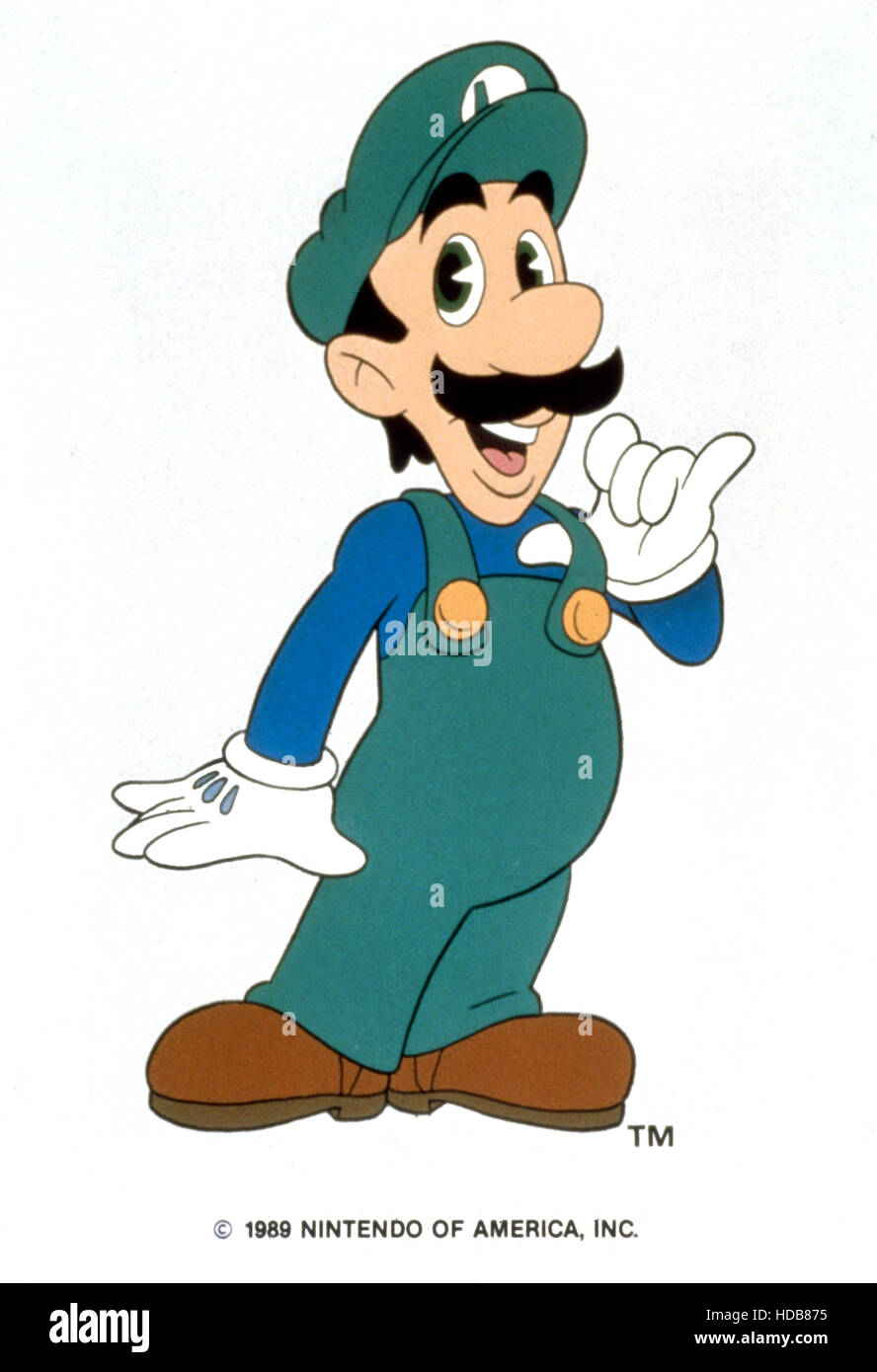 THE SUPER MARIO BROS, SUPER SHOW, Luigi, 1989, © DiC Enterprises ...