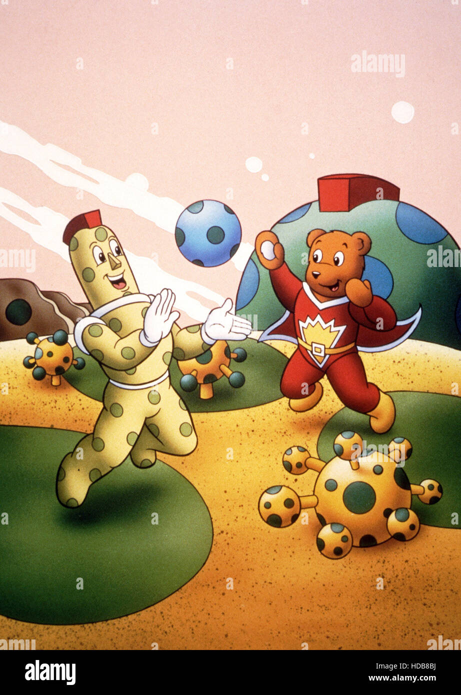 SUPER TED (aka SUPERTED), from left: Spotty, SuperTed, 1983-85 ...
