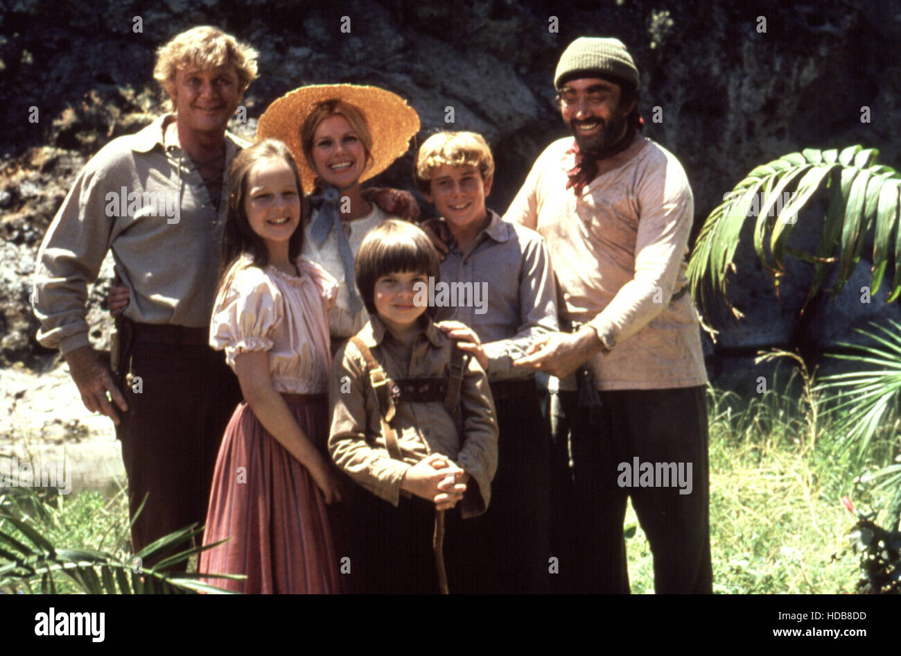SWISS FAMILY ROBINSON, Martin Milner, Helen Hunt, Pat Delaney, Eric ...