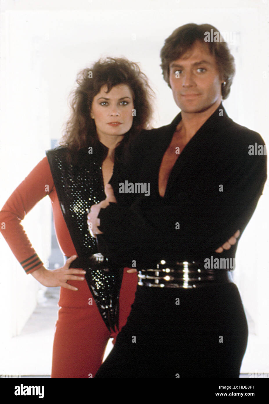 V: THE SERIES, Jane Badler, Duncan Regehr, 1984-1985 Stock Photo - Alamy