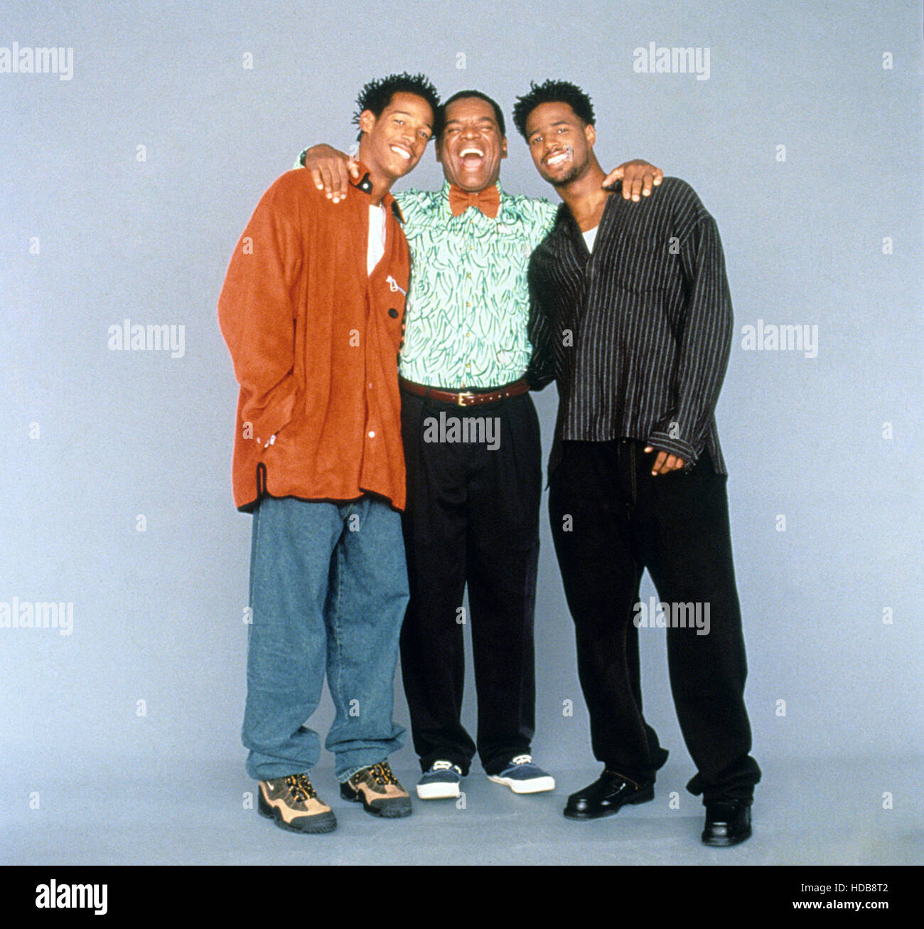 THE WAYANS BROS. l-r: Marlon Wayans, John Witherspoon, Shawn Wayans ...