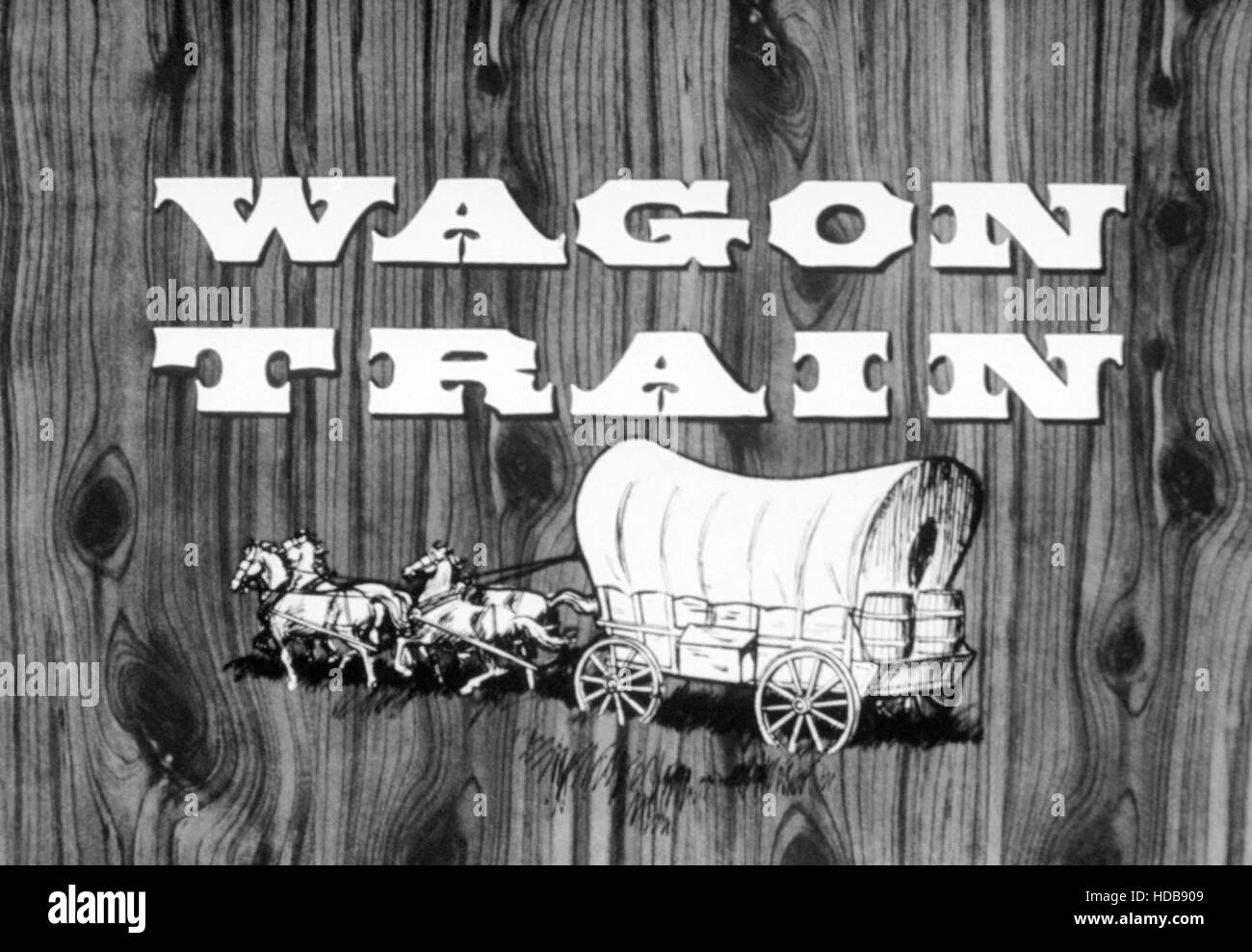 WAGON TRAIN, 1957-65 Stock Photo - Alamy