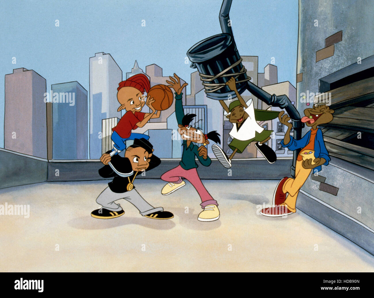 WAYNEHEAD, (from left): Damey 'Waynehead' Wayne, Mo' Money, Roz, Marvin ...