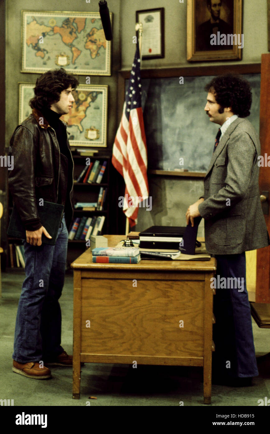 WELCOME BACK, KOTTER, John Travolta, Gabe Kaplan, 1975-1979 Stock Photo ...