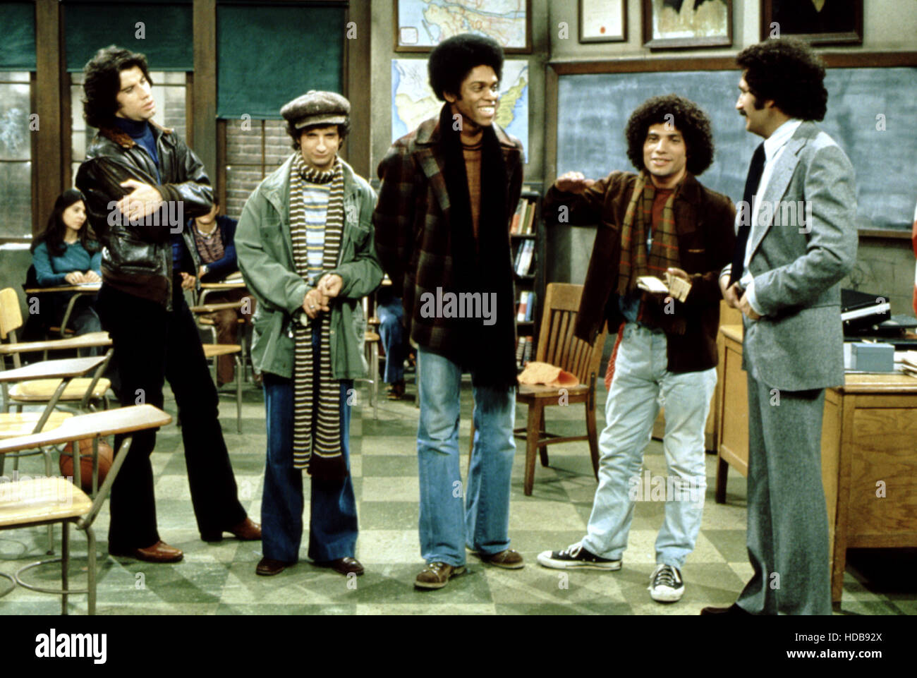 WELCOME BACK, KOTTER, John Travolta, Ron Palillo, Lawrence Hilton ...