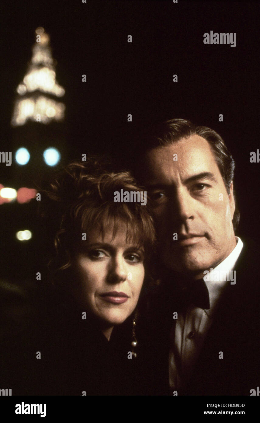 WEB OF DECEPTION, from left: Pam Dawber, Powers Boothe, 1994, © NBC ...