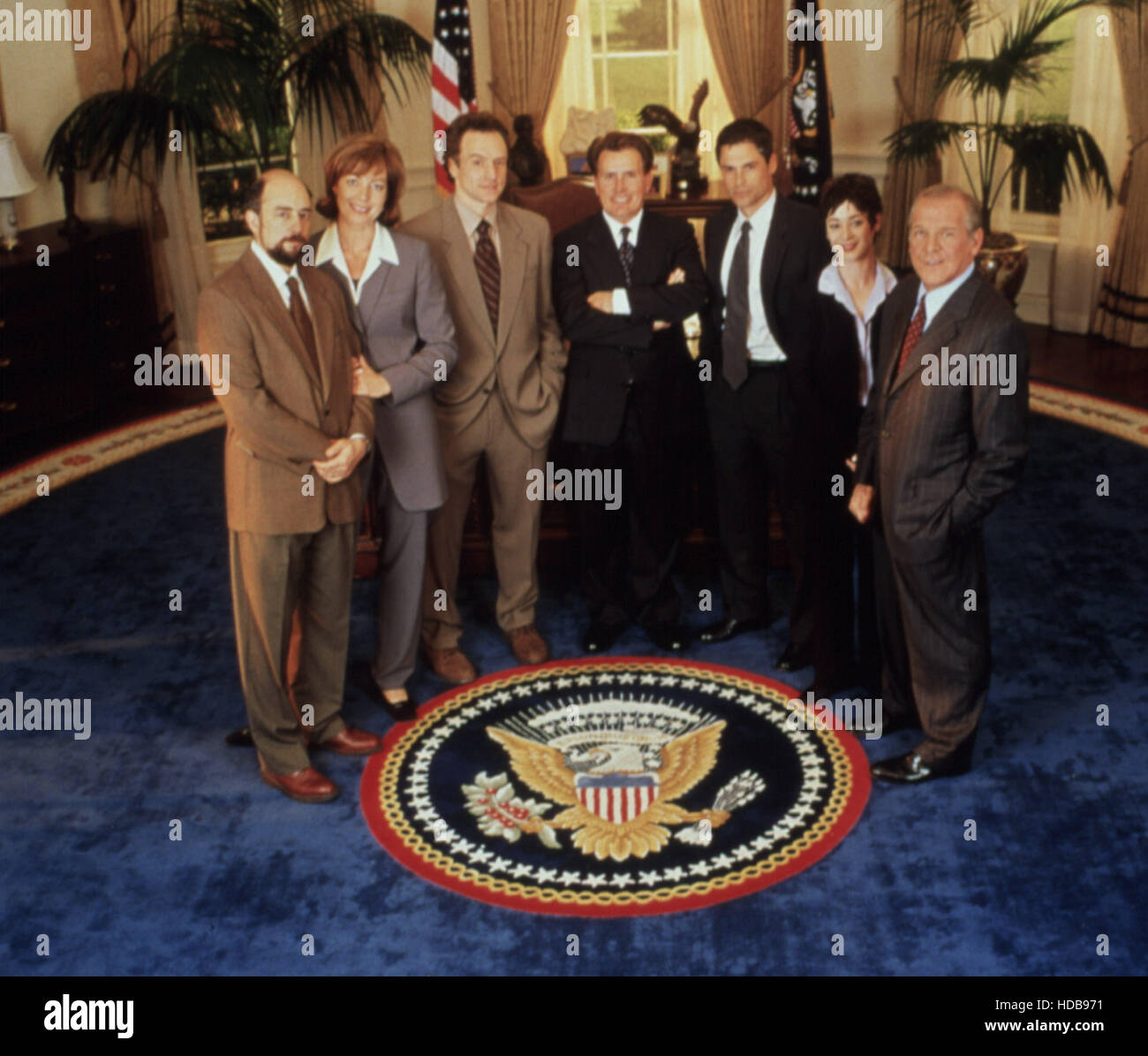 THE WEST WING, Richard Schiff, Allison Janney, Bradley Whitford, Martin ...