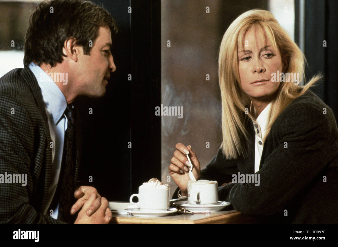 WHEN A DARK MAN CALLS, (from left): James Read, Joan Van Ark, 1995 ...