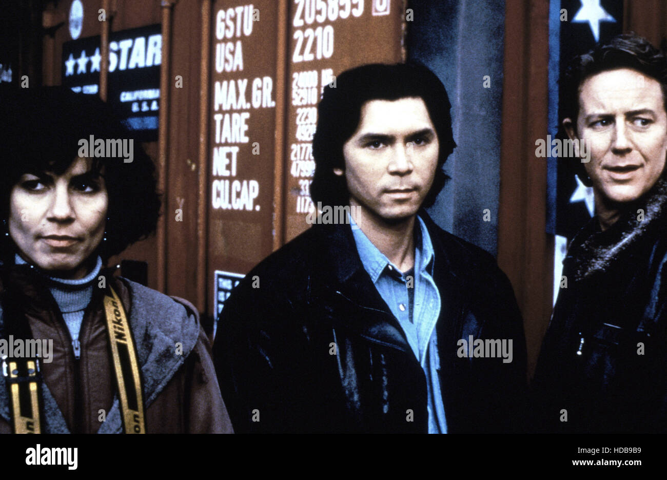 THE WHARF RAT, (from left): Rachel Ticotin, Lou Diamond Phillips, Judge ...
