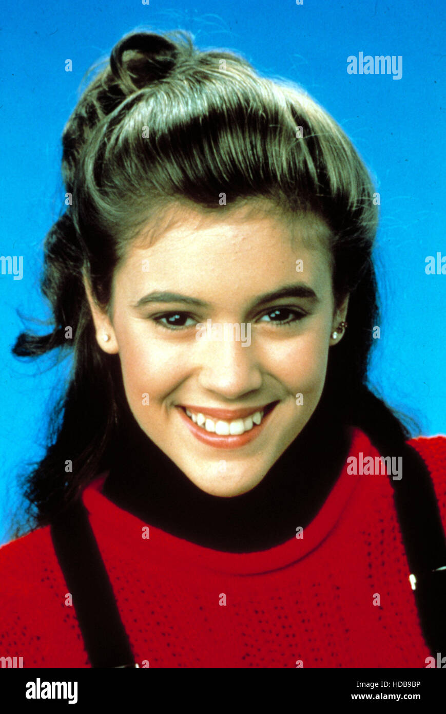 WHO'S THE BOSS? Alyssa Milano, 1984-1992 Stock Photo - Alamy