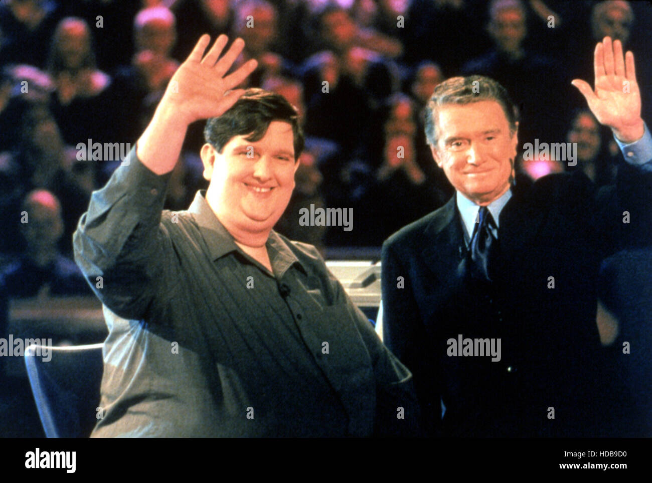 WHO WANTS TO BE A MILLIONAIRE?. David Rice, Regis Philbin, 1999 Stock ...