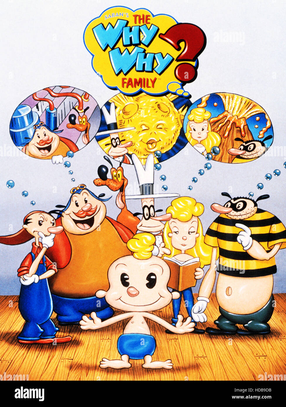 THE WHY WHY FAMILY (aka THE WHY WHY? FAMILY), from left: Max, Matik ...