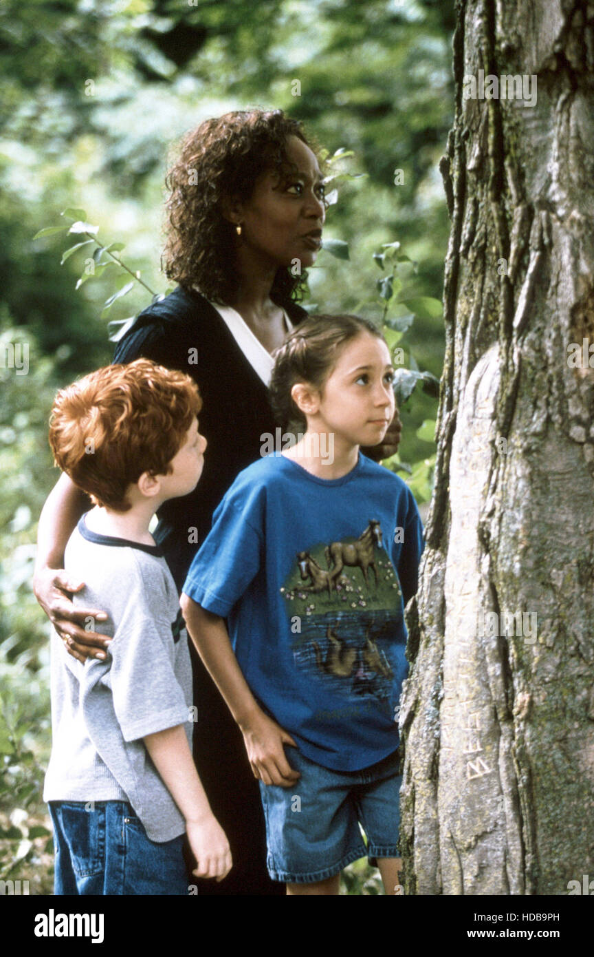 THE WISHING TREE, (from left): Stephen Joffe (back to camera), Alfre ...