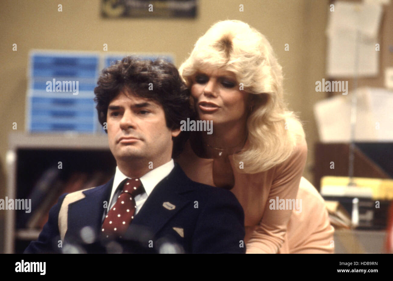 WKRP IN CINCINNATI, Frank Bonner, Loni Anderson, 1978-82 Stock Photo ...