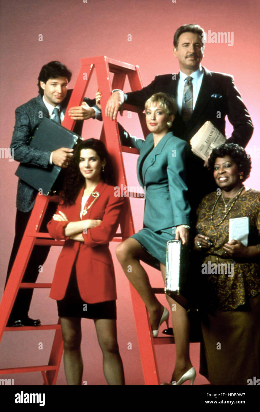 WORKING GIRL, (clockwise from top left): George Newbern, Tom O'Rourke ...