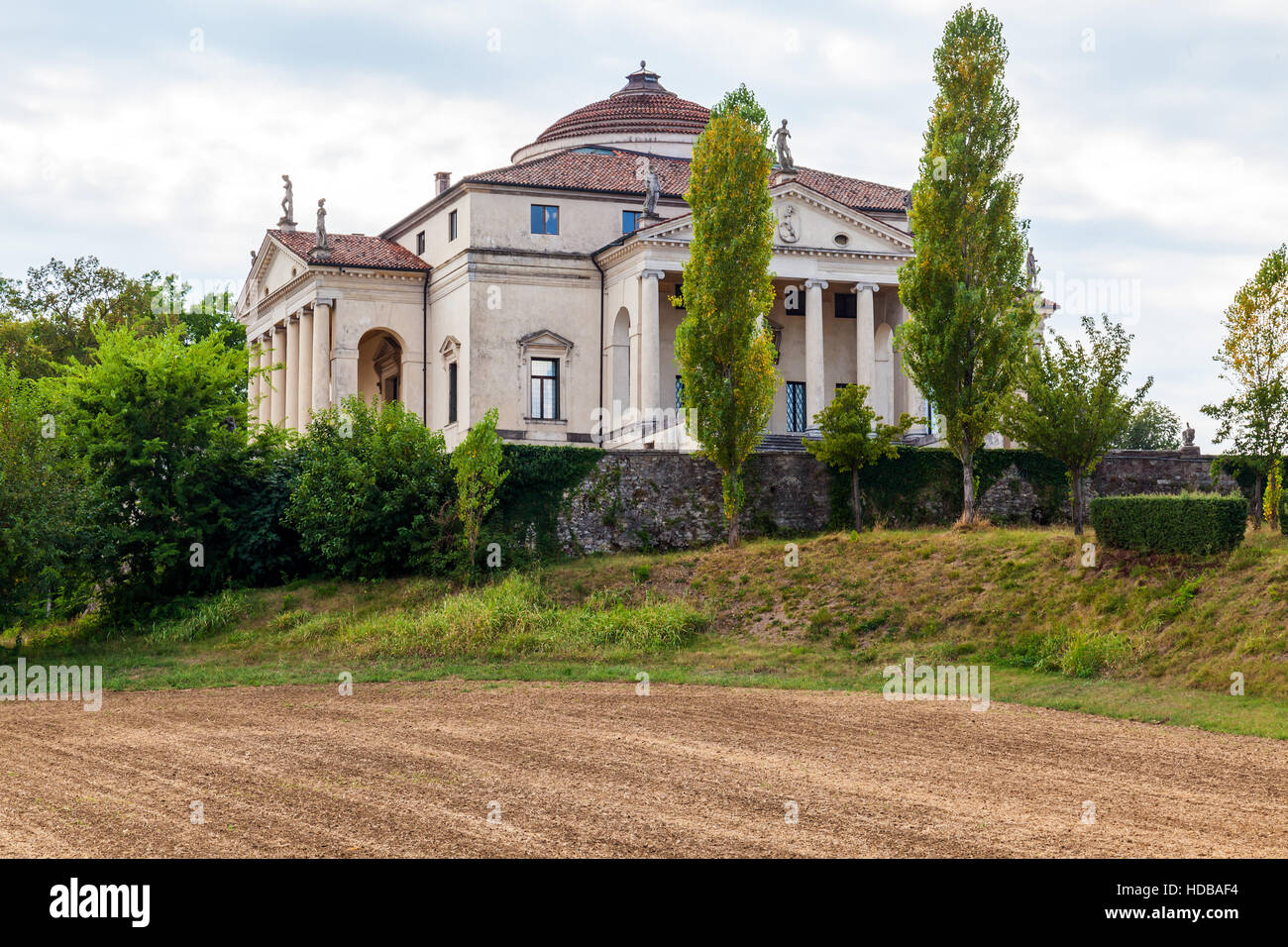Famous Villa La Rotonda by Italian architect Andrea Palladio, Vicenza ...
