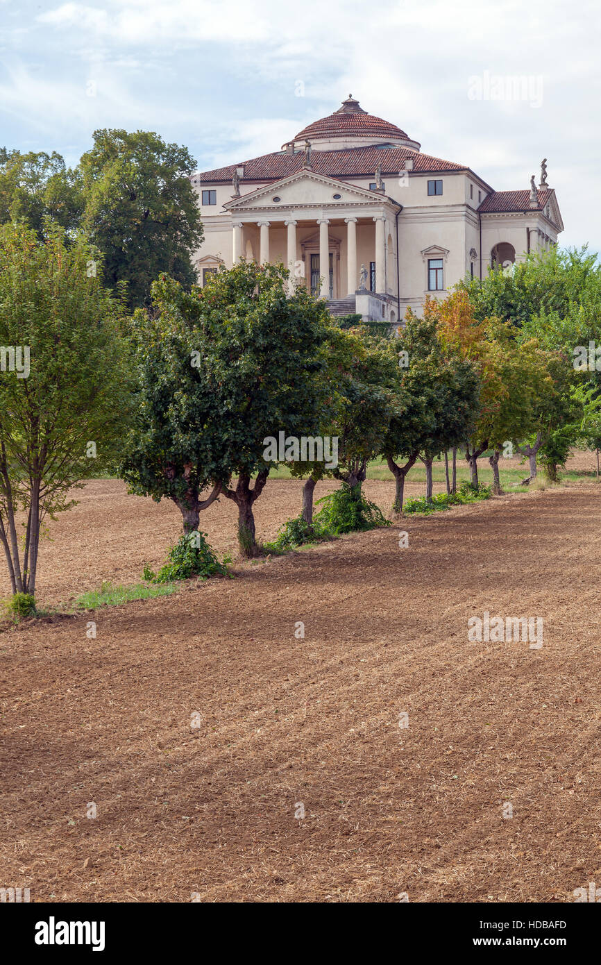 Famous Villa La Rotonda by Italian architect Andrea Palladio, Vicenza ...