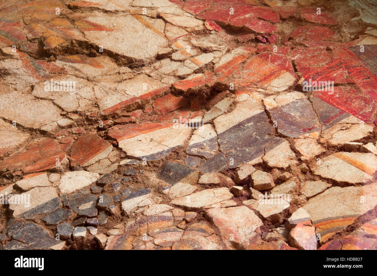 Original plaster display, Mission Espiritu Santo, Goliad State Park ...