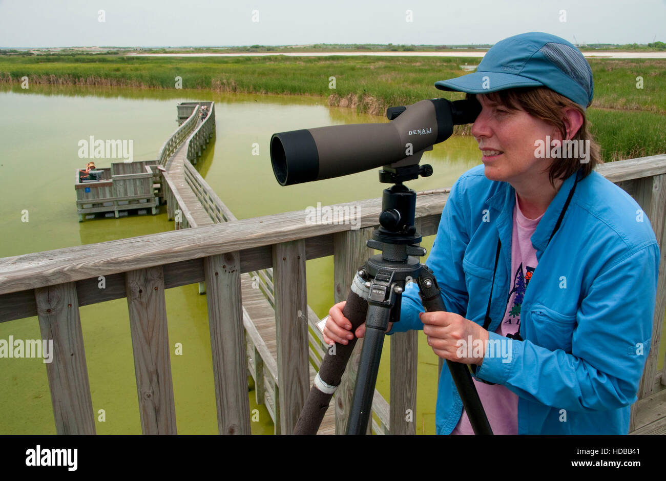 Viewing observation tower, Leonabelle Turnbull Birding Center, Port ...