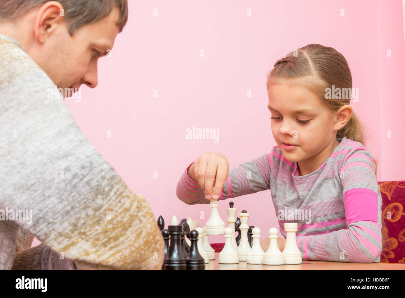 Child trained by coach hi-res stock photography and images - Alamy
