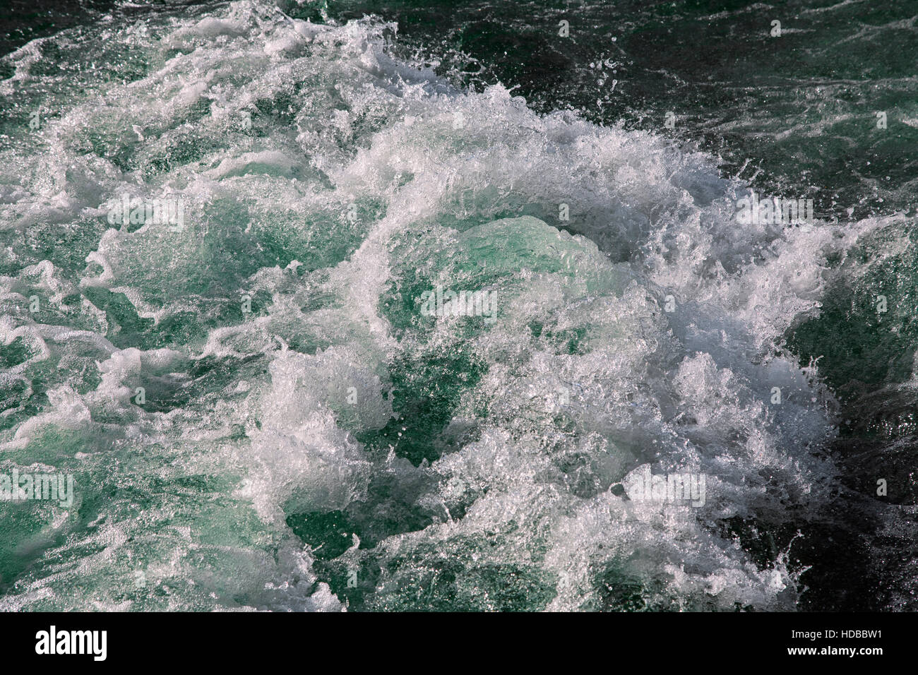 Turbulent water of a river as background Stock Photo - Alamy