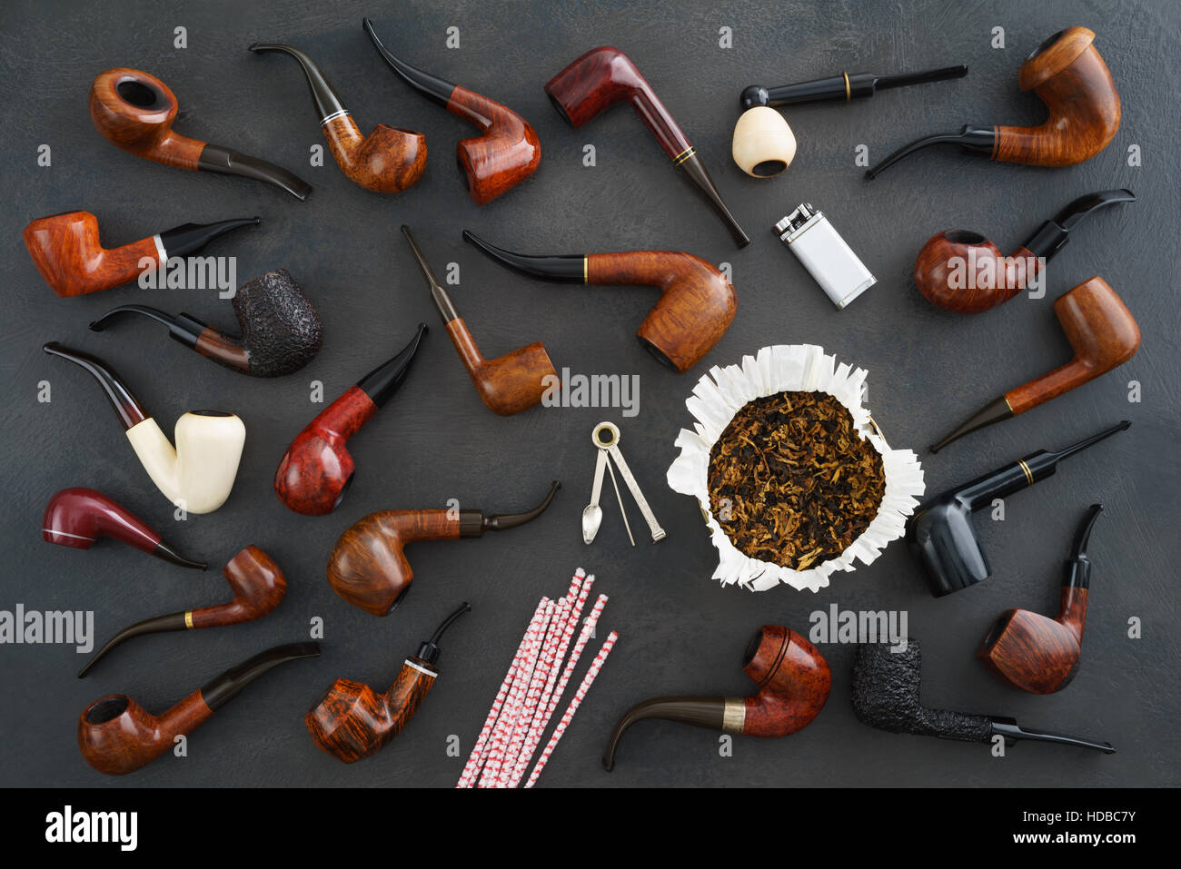 Collection of pipes Stock Photo - Alamy