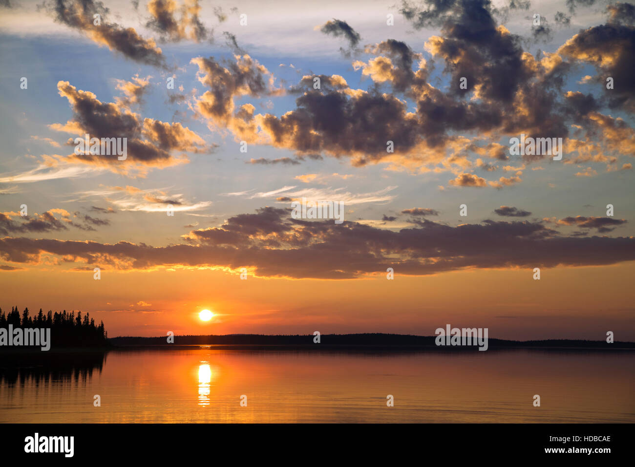 Kola peninsula sunset hi-res stock photography and images - Alamy