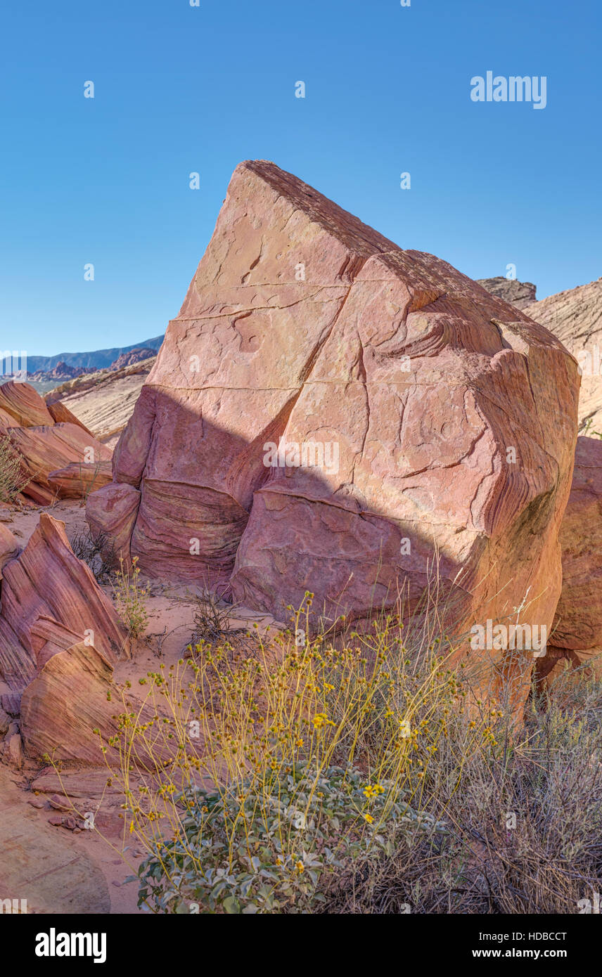 Rock formation, Valley of Fire State Park, Nevada Stock Photo - Alamy