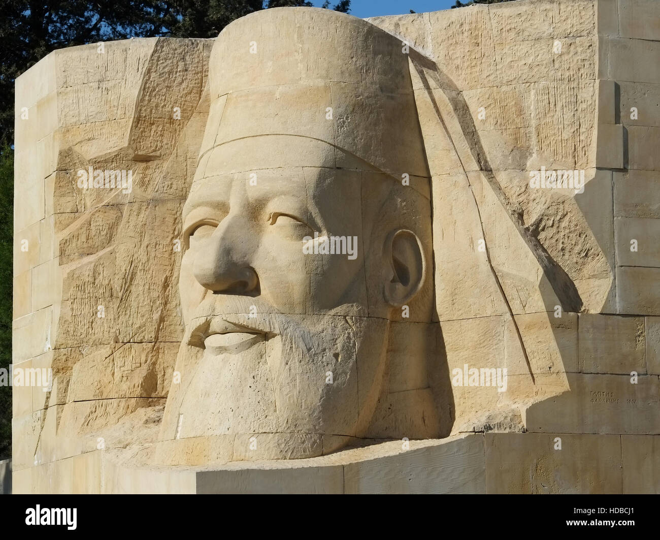 Archbishop makarios sculpture cyprus hi-res stock photography and ...