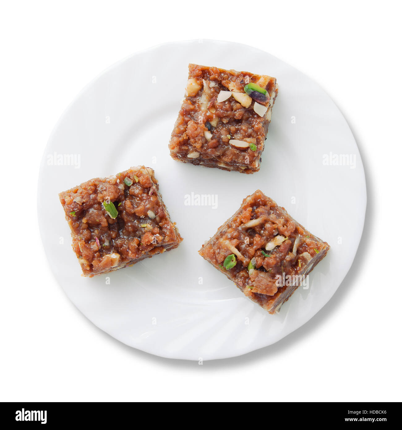 Indian sweet mithai india Cut Out Stock Images & Pictures - Alamy