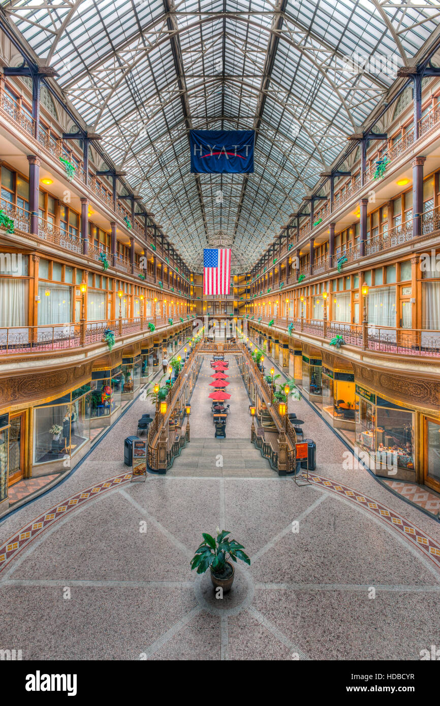Cleveland arcade interior hi-res stock photography and images - Alamy