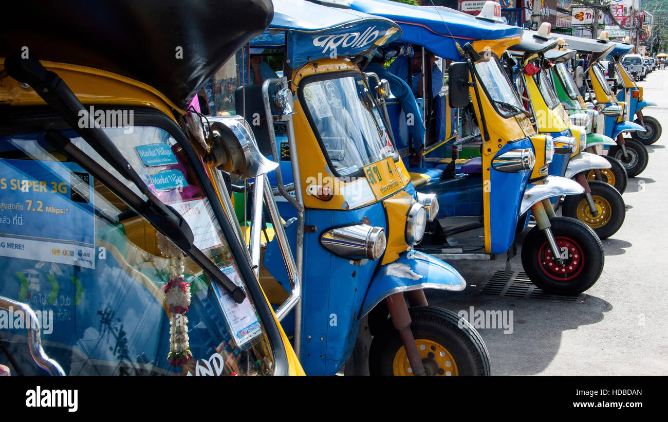 Parked three wheelers hi-res stock photography and images - Alamy