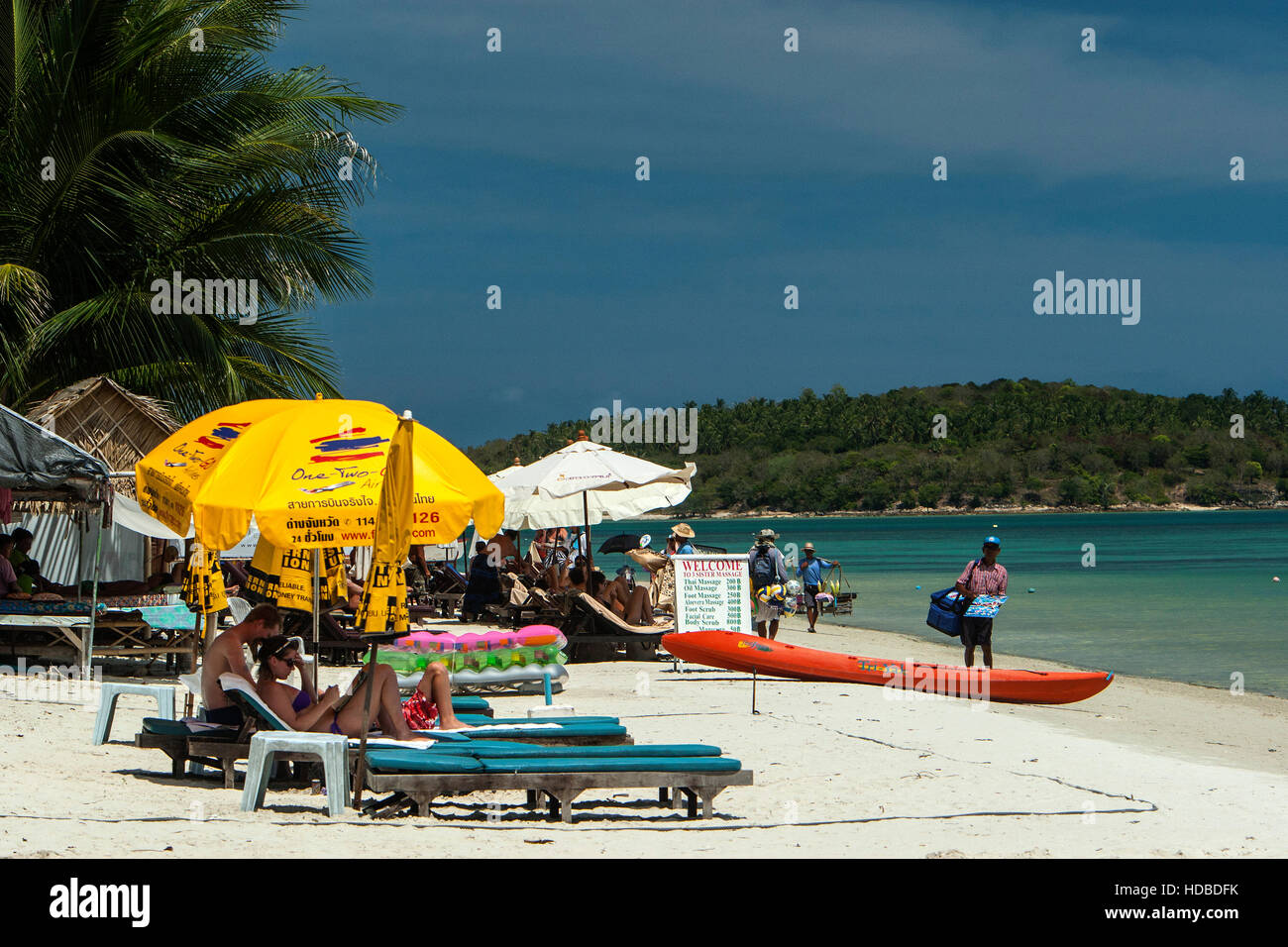 Chaweng Beach Ko Samui Thailand Stock Photo - Alamy