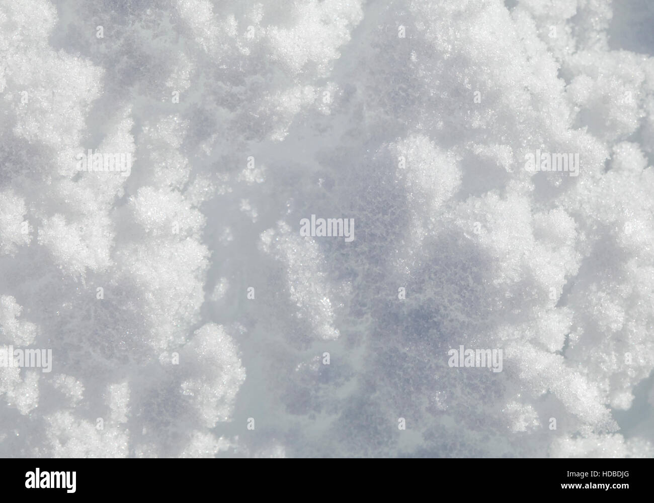 Surface of fresh snow in winter, macro shot Stock Photo - Alamy