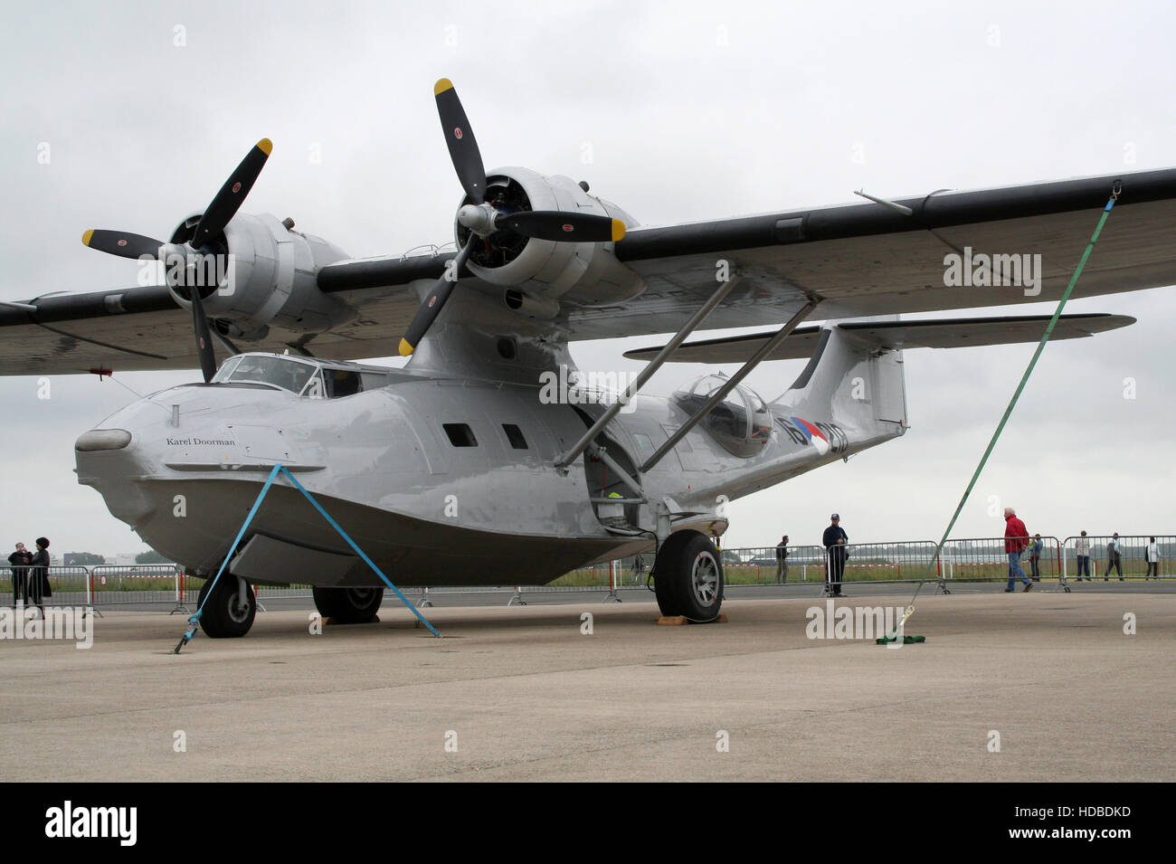 Consolidated PBY Catalina in Dutch Navy marks on the now closed NAS ...