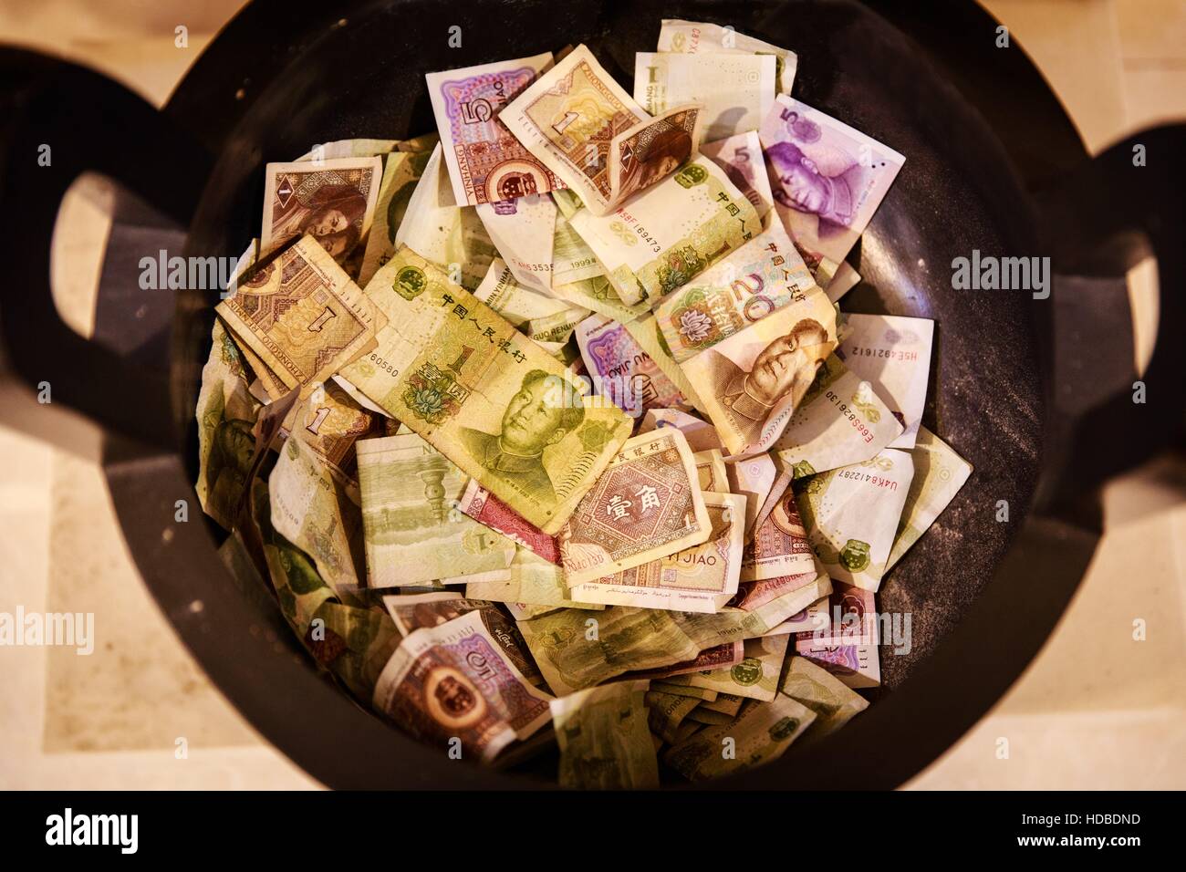 Chinese Money Currency Yuan Stock Photo - Alamy
