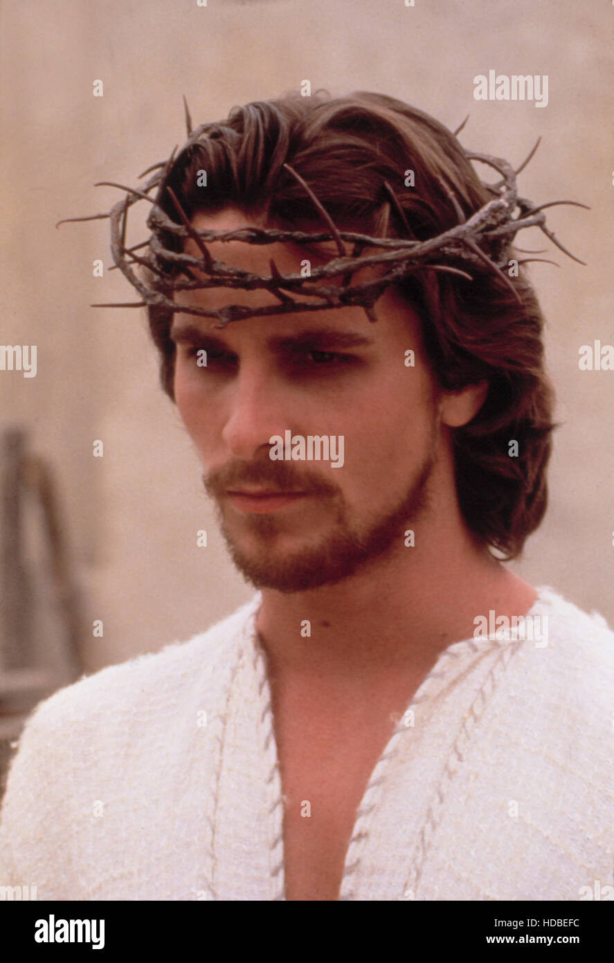 Mary Mother Of Jesus Christian Bale As Jesus Christ Tv 1999 Stock