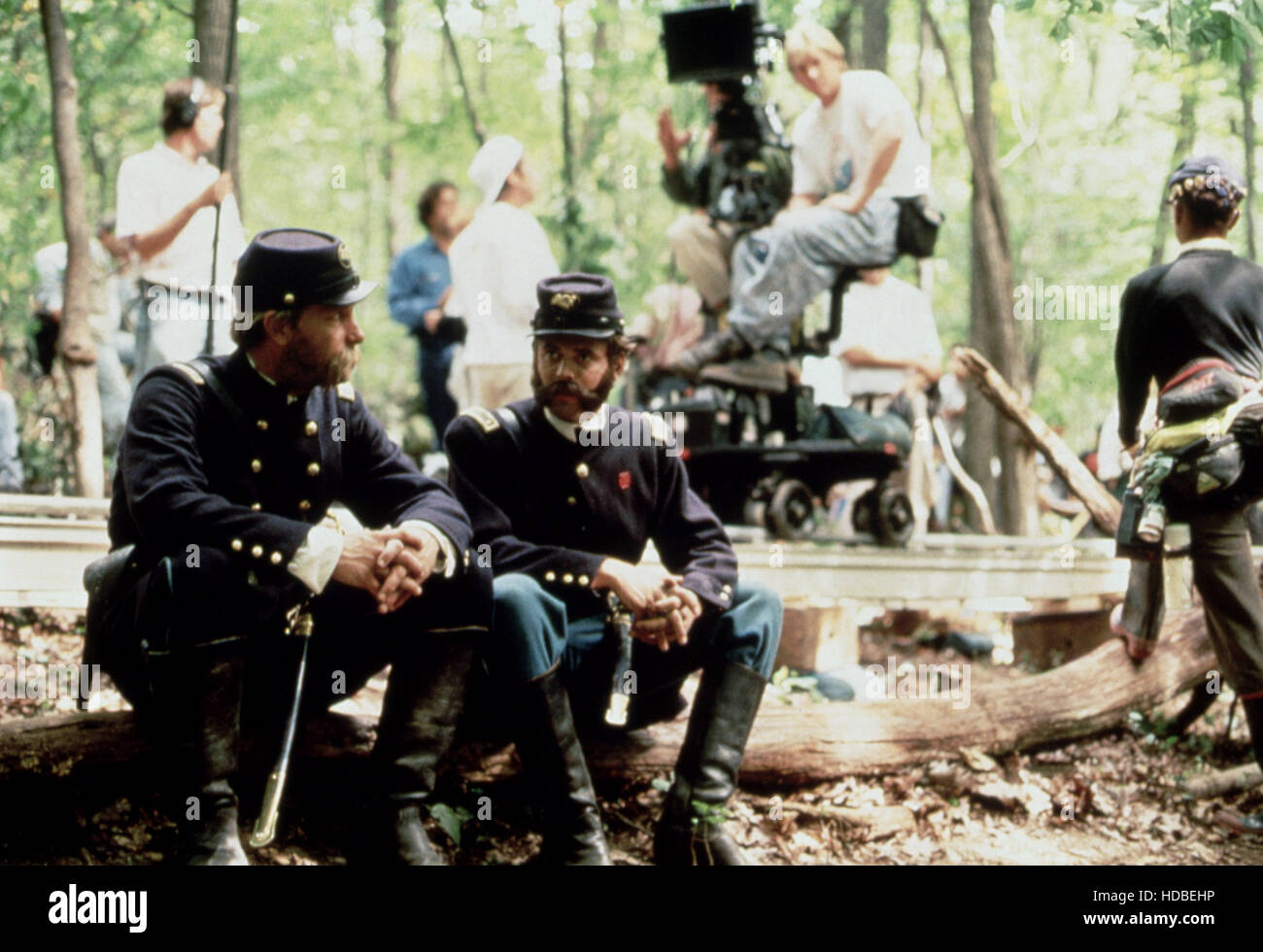 THE MAKING OF GETTYSBURG, on-set, 1993, © Turner Pictures / Courtesy ...