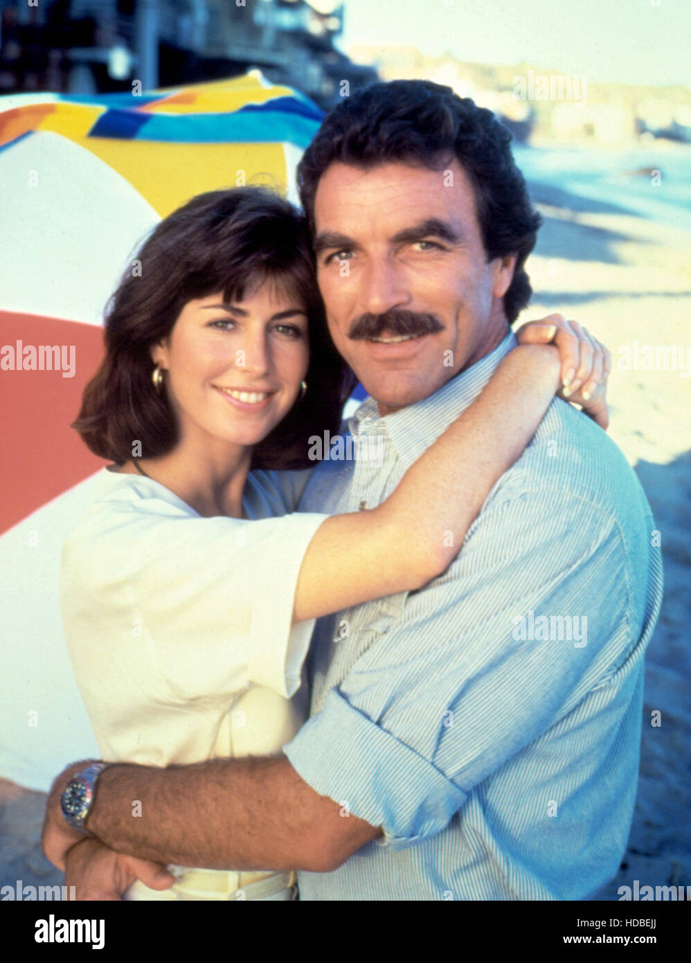 MAGNUM P.I., Dana Delany, Tom Selleck, 1980-88, episode (L.A.), aired ...