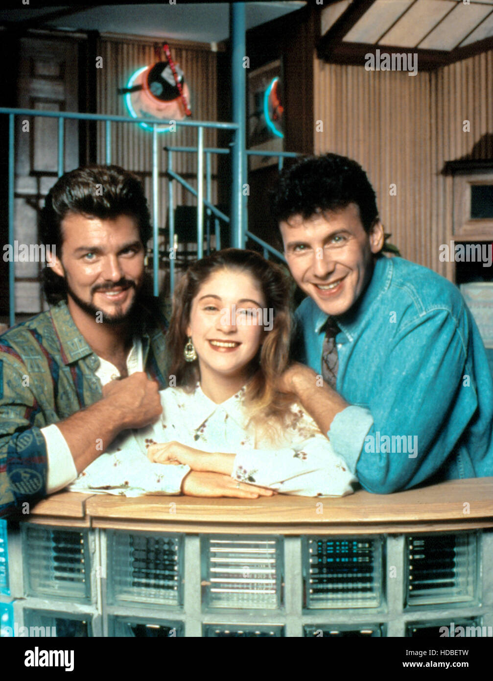 MY TWO DADS, Greg Evigan, Staci Keanan, Paul Reiser, 1987-90 Stock ...