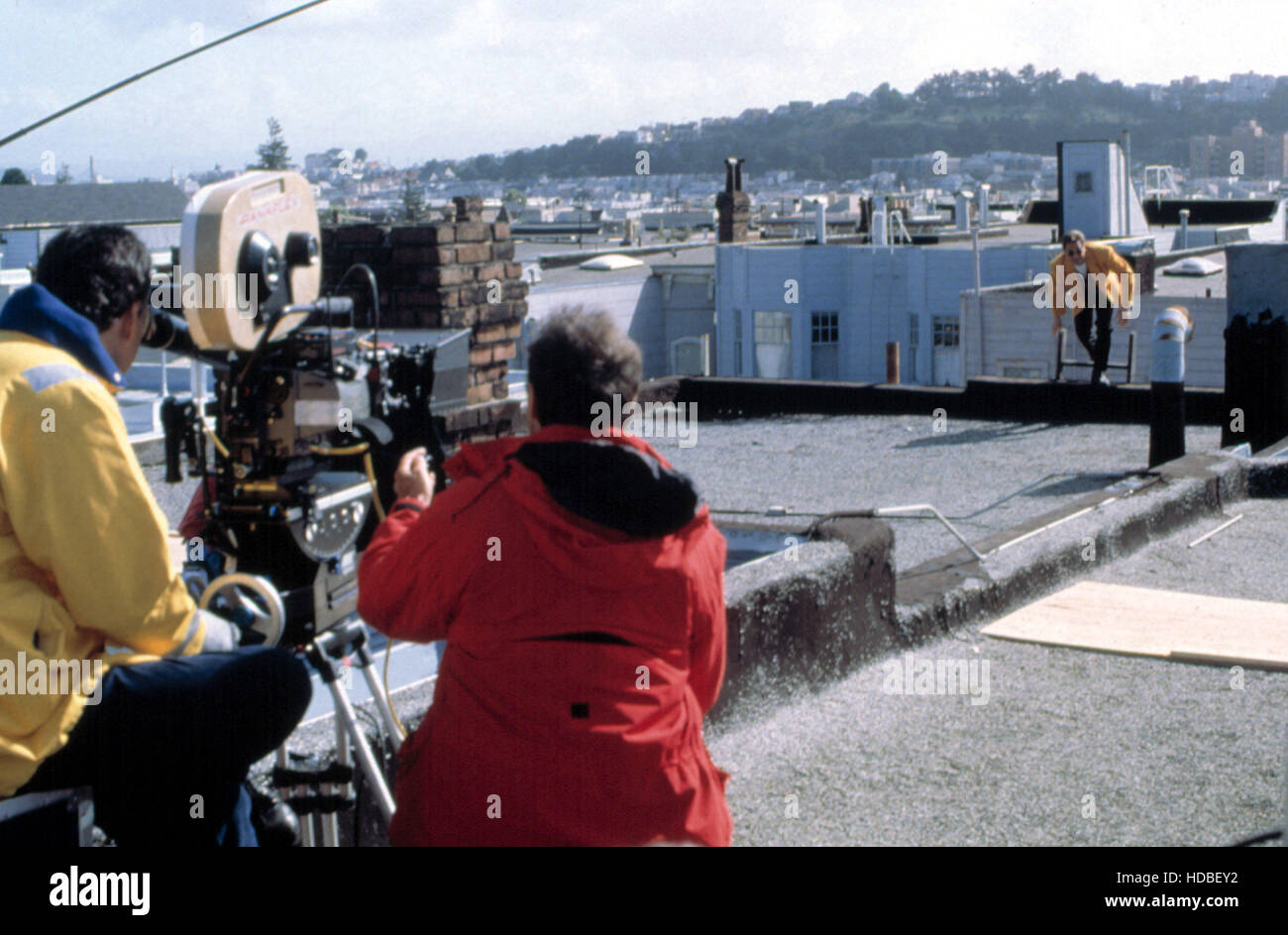NASH BRIDGES, Don Johnson on set, 1996-2001, © Rysher Entertainment ...
