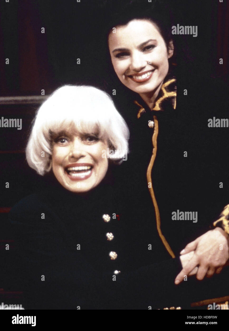 THE NANNY, from left: Carol Channing, Fran Drescher, 'Smoke Gets in ...