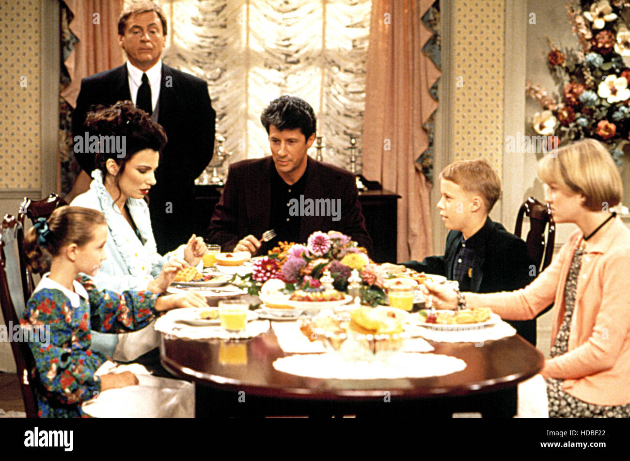 THE NANNY, Madeline Zima, Fran Drescher, Daniel Davis, Charles ...