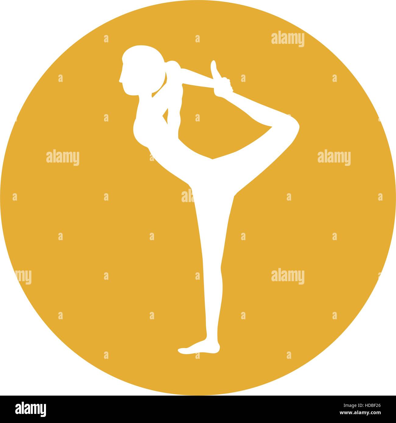 Beautiful fit girl posing Stock Vector Images - Alamy