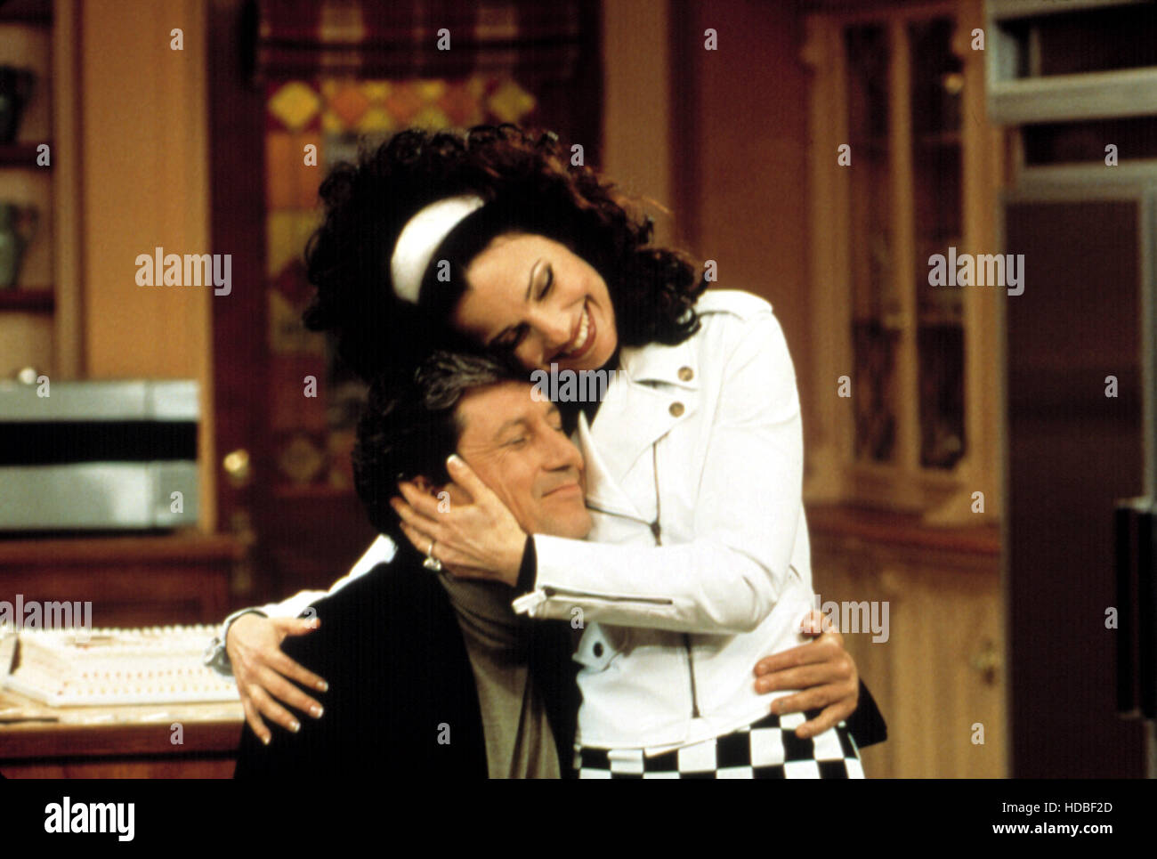 THE NANNY, Charles Shaughnessy, Fran Drescher, Season 5, The Reunion Show, #518, 1993-1999 Stock ...